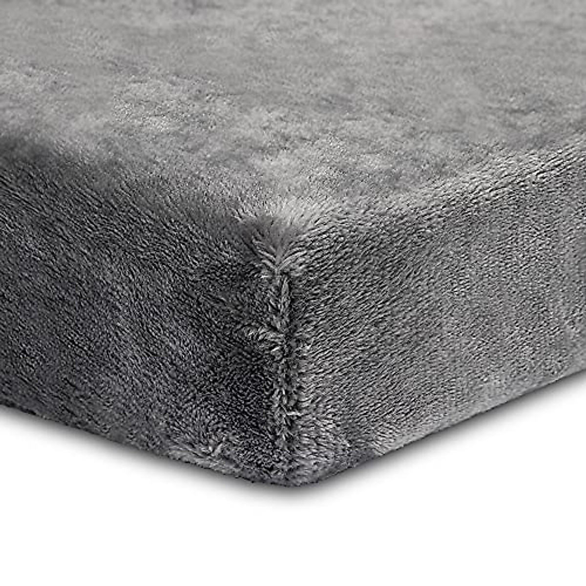 Standard Crib Bedding Set - Toddler Bed 52x28 - Crib Bedding Set Girl - Baby Bedding Crib Set Boy - Nursery Bedding Set - Crib Comforter Set - Set of 3 Baby Bedding Set. (Grey)