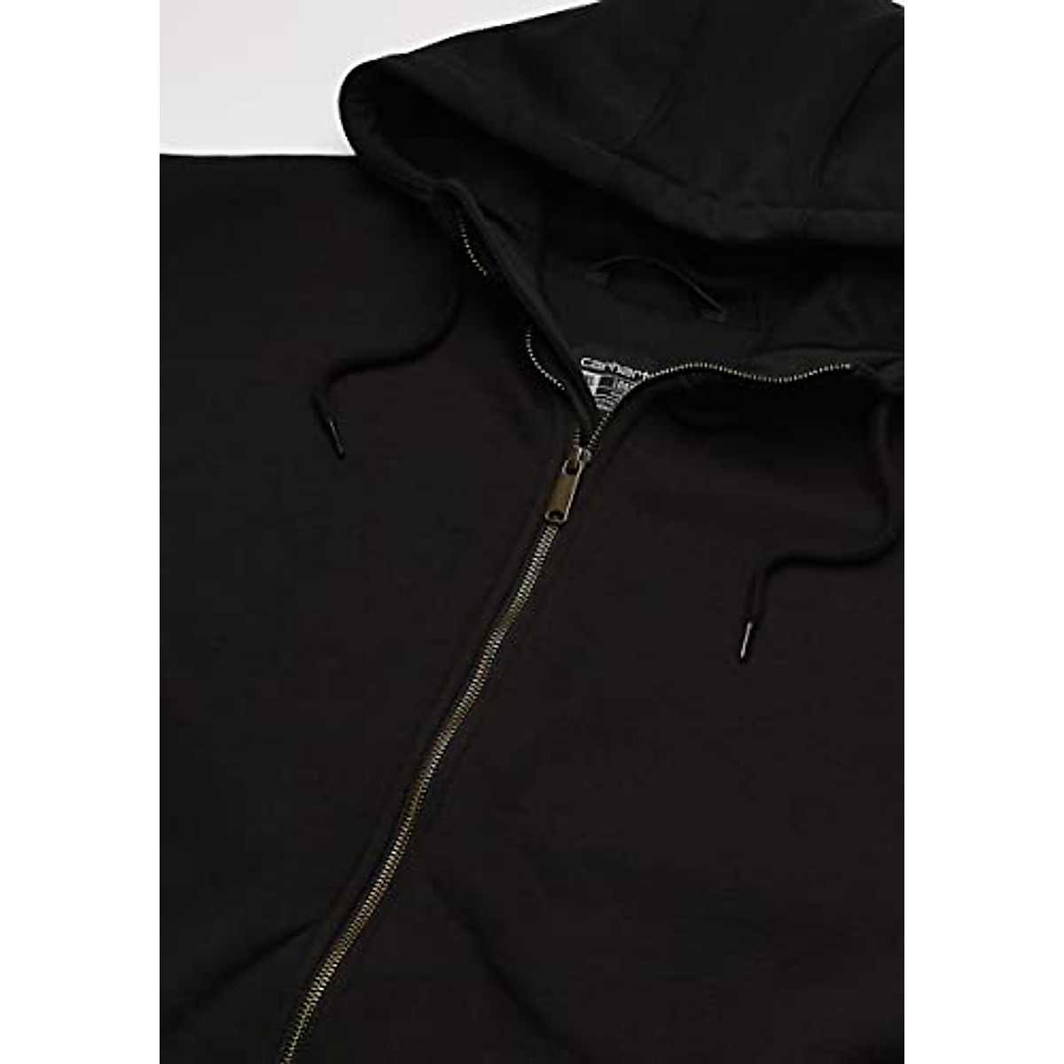 Carhartt mens Rain Defender Loose Fit Midweight Thermal-lined Full-zip Sweatshirt, Black, XX-Large US