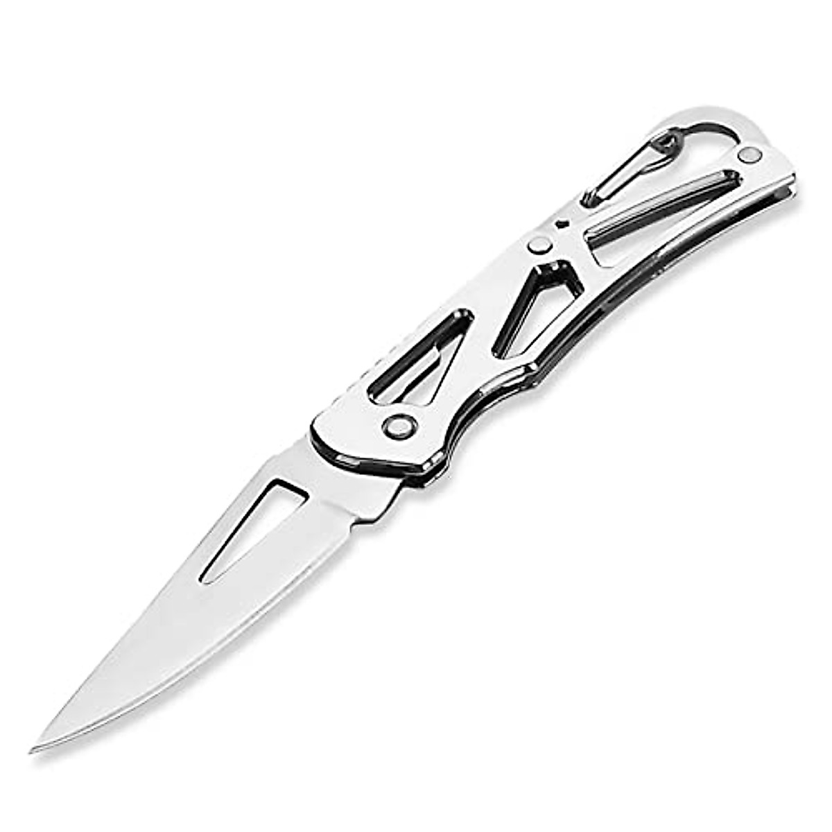 Gerderk 2 Pack Small Pocket knife for men Only 2.5 in. Blade - EDC Knife for Camping Hiking Fishing (2 Color)