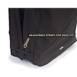 Cooler Cart Cover - Universal Fit For Most 80 QT Rolling Cooler (Patio Cooler On Wheels, Beverage Cart, Rolling Ice Chest, Party Cooler) Protective Cover, Water Proof