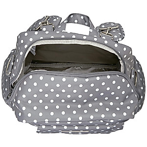 JuJuBe Be Nurtured Large Breast Pump Backpack, Classic Collection - Dot Dot Dot