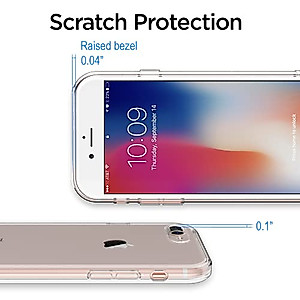 Shamo's Crystal Clear Protection: iPhone 8 Plus and 7 Plus Clear Case - Slim, Lightweight, and Scratch-Resistant for Ultimate Phone Protection