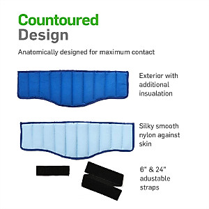 NatraCure Warming Neck Wrap (w/SmartBead) – Microwaveable Moist Hot Pack and Heated Pain Relief Pad for Neck, Shoulders, and Back