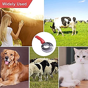 ZHYYLFF 2pack Double-Sided Stainless Steel Curry Comb for Horse—Curry comb—Horse Brushes for Grooming—Horse Curry Comb for Cleaning the Hair and Dirt of Horses, Cattle and Dogs.
