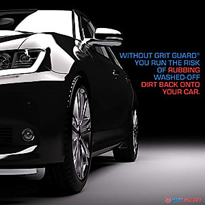 The Grit Guard Insert with Washboard Combo Pack (Black/ Black)