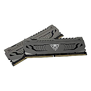 Patriot Viper Steel DDR4 RAM 16GB (2X8GB) 4400MHz CL19 UDIMM Desktop Gaming Memory Kit - PVS416G440C9K