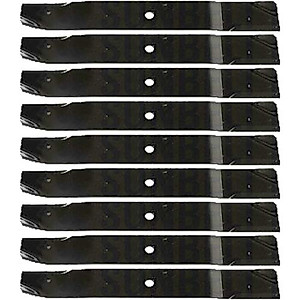 (9 Pack) Premium Medium Lift Replacement XHT Lawn Mower Blade Fits Toro/Wheel Horse 696920 | 20" x 2.5" / 0.625" Hole