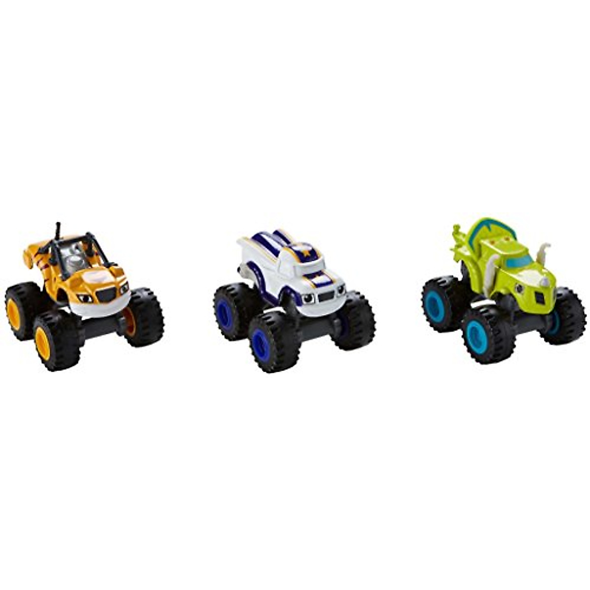 Fisher-Price Nickelodeon Blaze & The Monster Machines, 3 Pack Die-Cast Pack #2