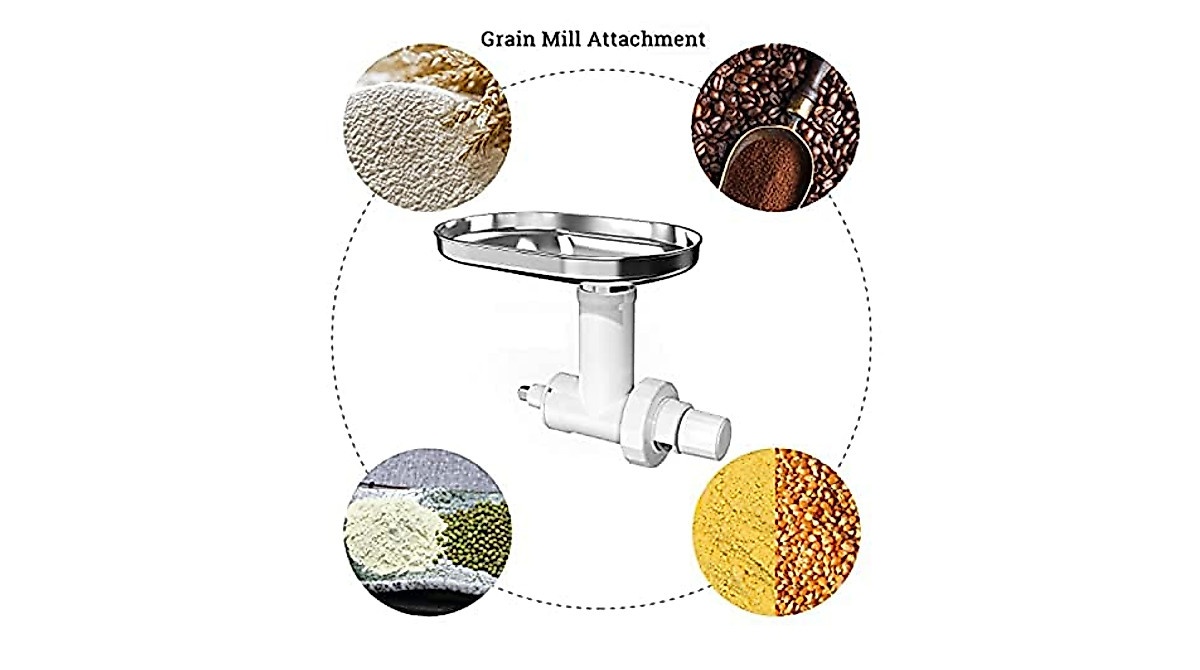 GOCOKI Grain Mill for KitchenAid Mixers | Fast & Custom Grinding