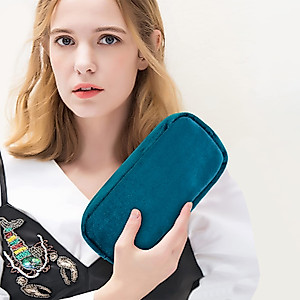 Makeup Brushes, Makeup Kit 10PCS, Make up Brushes Set Blue with Case for Makeup