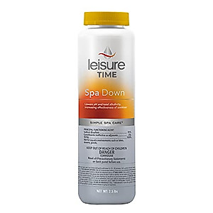 LEISURE TIME 22338-02 Spa Down for Spas and Hot Tubs, 2.5-Pounds, 2-Pack