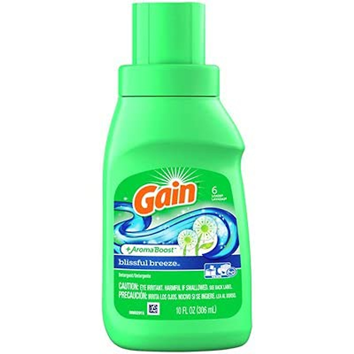 Gain Blissful Breeze Aroma Boost Laundry Detergent Travel Size 10 Oz