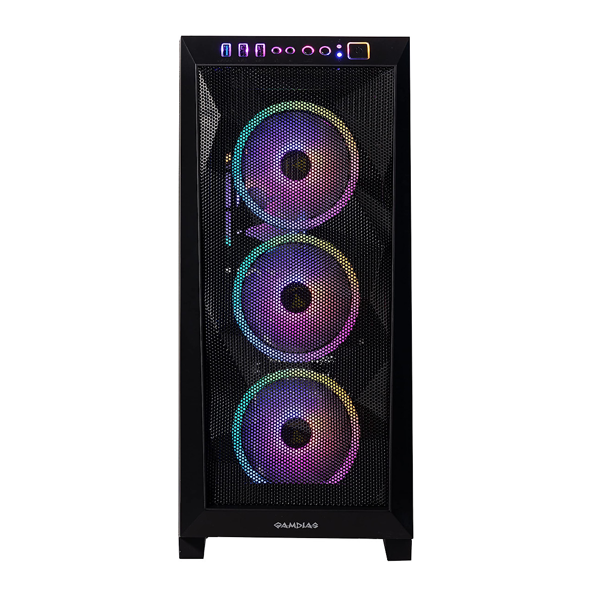 Velztorm Pilum CTO Powerful Gaming Desktop PC Liquid-Cooled (AMD Ryzen 7 3700X 8-Core, 16GB DDR4, 1TB PCIe SSD+2TB HDD (3.5), GeForce RTX 3060 12GB, 120mm AIO, RGB Fans, 750W PSU, WiFi-N, Win11P)