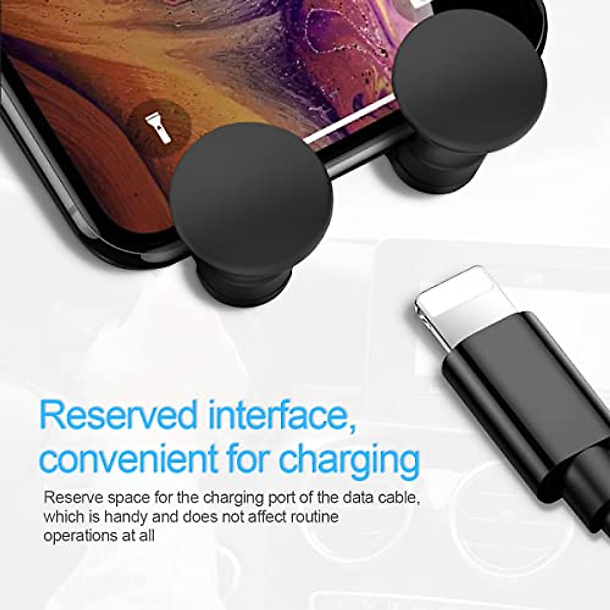 Phone Holder Mount for Car, Adjustable Durable Gravity Phone Holder for Air Vent with Clip, Compatible with 4-7" Mobile Phones, Devices, Fit for Most Cars, Car Accessories (Silver)