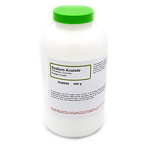 ALDON Innovating Science Reagent-Grade Sodium Acetate Trihydrate, 500g - The Curated Chemical Collection - Made in The USA