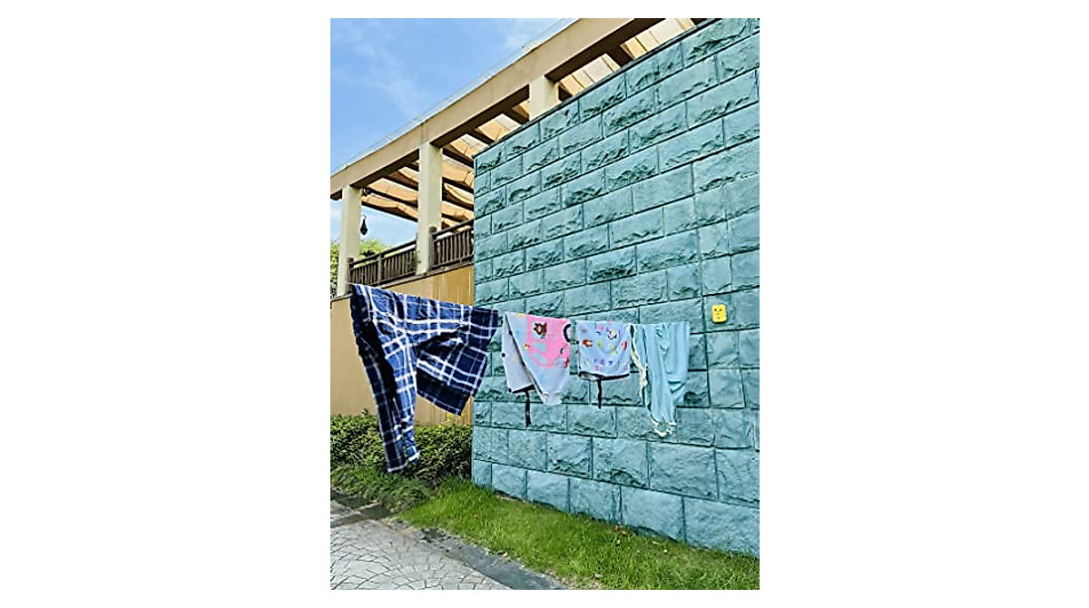 Retractable Clothesline - Space-Saving Laundry Solution