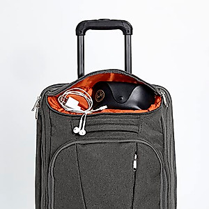 ebags ebags Mother Lode 21 Inches Carry-On Rolling Duffel - Luggage (Heathered Graphite)