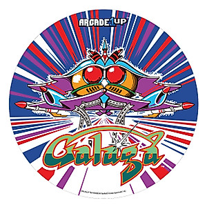 Arcade1Up Galaga Adjustable Stool, 21.5" to 29.5" - Electronic Games