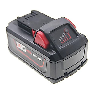 EMBRACESUN 8000mAh 21700 Rechargeable Battery Pack MIL18D3 Replacement for Mil Waukee 18V Battery M18B 48-11-1850 48-11-1830