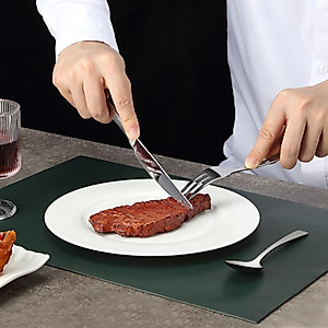 Gymdin 12 Pieces Dinner Forks Set, Forks Silverware(8 inches), 3-Tine Forks Set, Top Food Grade Stainless Steel Silverware Forks, Highly Mirror Polished, Silver Fork, Metal Forks, Dishwasher Safe