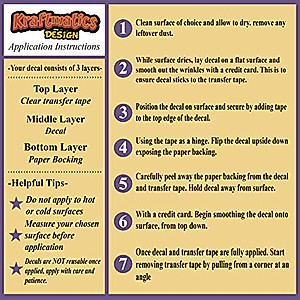 Multiple Font Custom Name Nursery Wall Decal Vinyl Sticker | Home Décor | Custom Kids Room Decal | Bedside Decals | Children’s Room| Car | Laptop