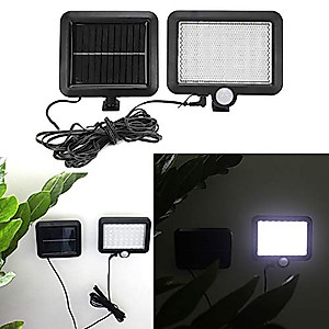 xiji Garden Lamp, Convenient Motion Sensor Light, Smart Energy Saving Luminous for Home Garden Walls Paths Courtyards Garages