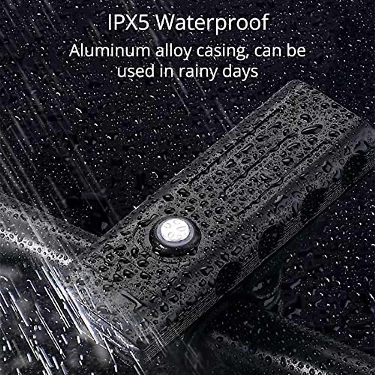 10000mAh Bike Light USB Rechargeable Bike Headlight 5T6 LED Bright Flashlight Front Lights and Back Rear Light Lanterna Bicileta (Color : Taillight)