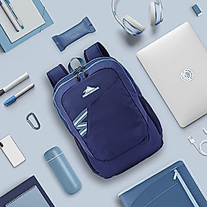 High Sierra Essential Backpack, Graphite Blue/True Navy, One Size