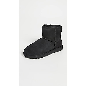 UGG Women's Classic Mini Ii Boot, Black, 10