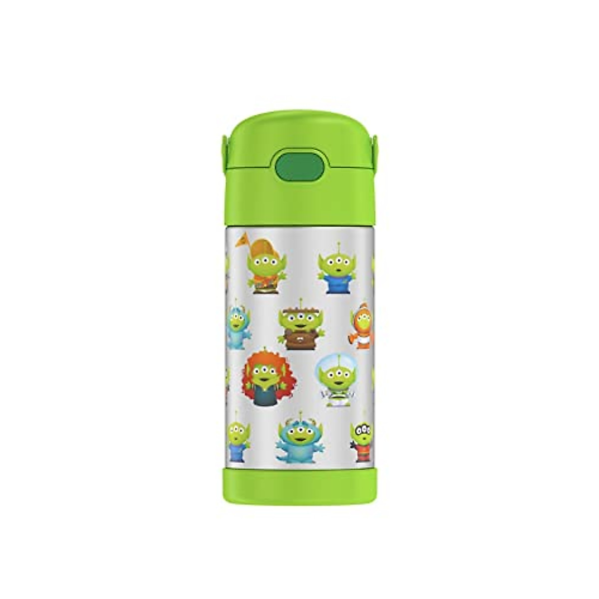 Thermos 12oz FUNtainer with Bail Handle- Green Pixar Toy Story Aliens