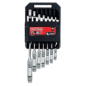 Craftsman CMMT87010 7-Piece SAE Flex Reversible Ratchet Set
