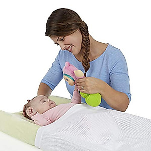 Playskool A1202F03 Glo Worm (Pink) Soft Toy for Babies with Soothing Melodies, Multi-Coloured - Amazon Exclusive