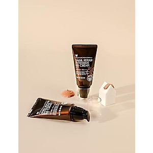 MIZON Snail Repair Blemish Balm, Multifunctional BB Cream with Snail Mucus Filtrate, Skin Care and Makeup Coverage, Strenghtens Skin Elasticity, Improves Fine Wrinkles (#27)