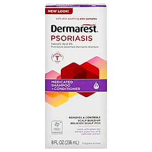 Dermarest Psoriasis Shampoo and Conditioner, 8 Ounces