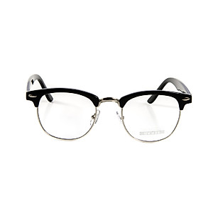 Goson Vintage-Inspired Horn Rimmed Eyeglasses Stylish, UV400 Protection, Perfect for Retro Vintage Fashion, Parties, Outings