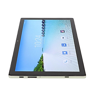 Airshi Tablet PC, Front 5MP Rear 13MP Multifunctional 10.1 Inch Tablet 2GB RAM 32GB ROM 2.4G 5G WiFi 100-240V for Learning for 8.1 (Green)