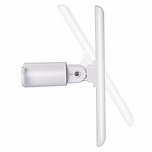 Wasserstein 2W 6V Solar Panel with 13.1ft/4m Cable Compatible with Arlo Ultra/Ultra 2, Arlo Pro 3/Pro 4, & Arlo Floodlight ONLY (White, 2-Pack) - Camera Not Included