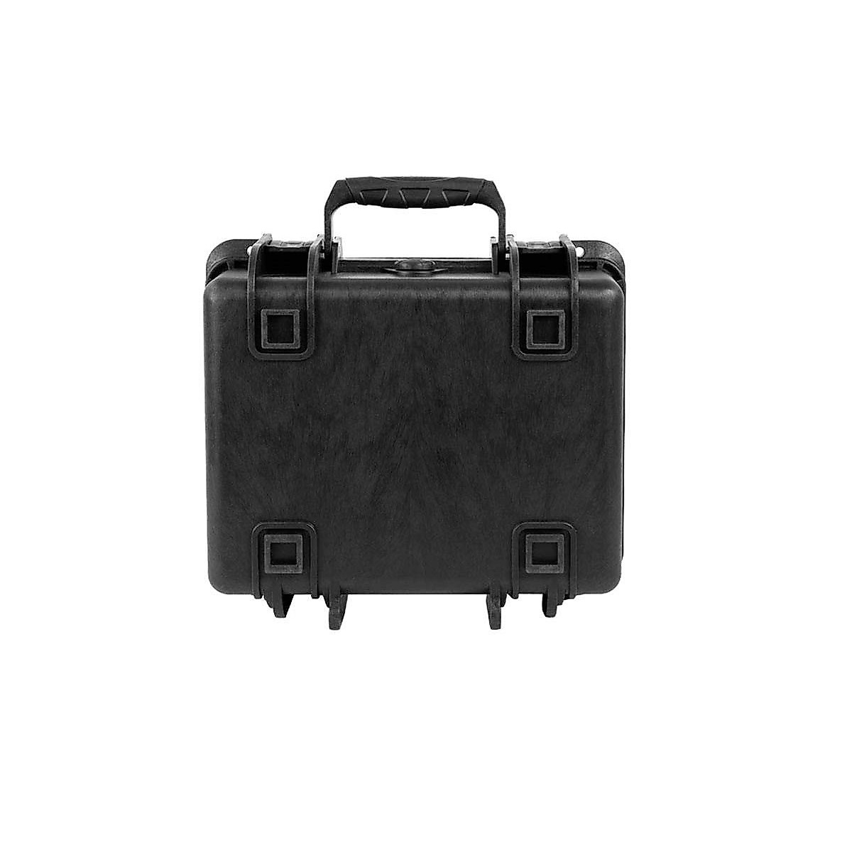 Monoprice Weatherproof/Shockproof Hard Case - IP67, Customizable Foam, 13" x 12" x 6", Black - Pure Outdoor Collection