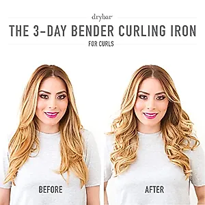 Drybar The 3 Day Bender Rotating Curling Iron | for Perfect Curls or Waves (1.25 in)