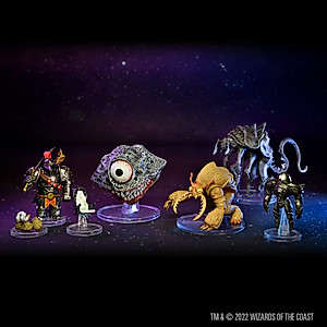 WizKids Games D&D Icons of The Realms: Spelljammer Adventures in Space - Booster (Set 24) Miniatures, Randomly Assorted, Dungeons & Dragons, Small