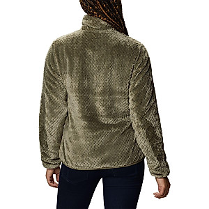 Columbia Women's Fire Side II Sherpa Full Zip, Stone Green, Small