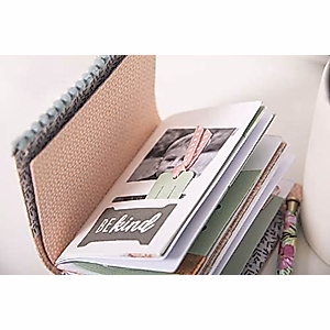 Sizzix ScoreBoards XL Die Pocket Notebook by Eileen Hull, Multicolor