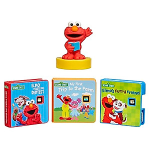 Little Tikes Story Dream Machine Sesame Street Elmo & Friends Story Collection, Storytime, Books, Audio Play Character, Toy Gift for Toddlers and Kids Girls Boys Ages 3+ Years