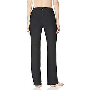 C9 Champion womens Curvy Fit Yoga Pants, Ebony - Regular Length, Medium US