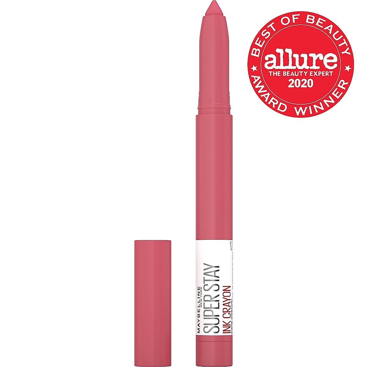 Maybelline Super Stay Ink Crayon Matte Longwear Lipstick Makeup, 145 Break The Ceiling, 0.04 oz