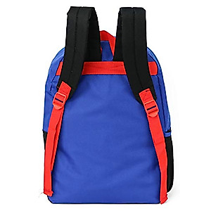 Nintendo Boys' Mario Backpack with Lunch, Blue, One Size