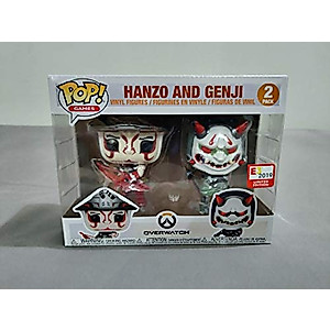 Pop Funko Hanzo and Genji 2-Pack E3 2019 Limited Edition