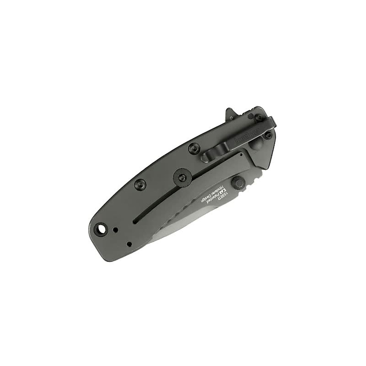 Kershaw XL Cryo II Pocket Knife, 3.25" 8Cr13MoV Steel Titanium-Coated Blade, Assisted Everyday Carry Pocket Knife
