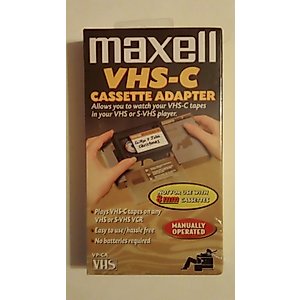 Maxell Mechanical VHS-C Adapter