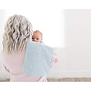 Copper Pearl Baby Burp Cloth Large 21''x10'' Size Premium Absorbent Triple Layer 3-Pack Gift Set “Lennon